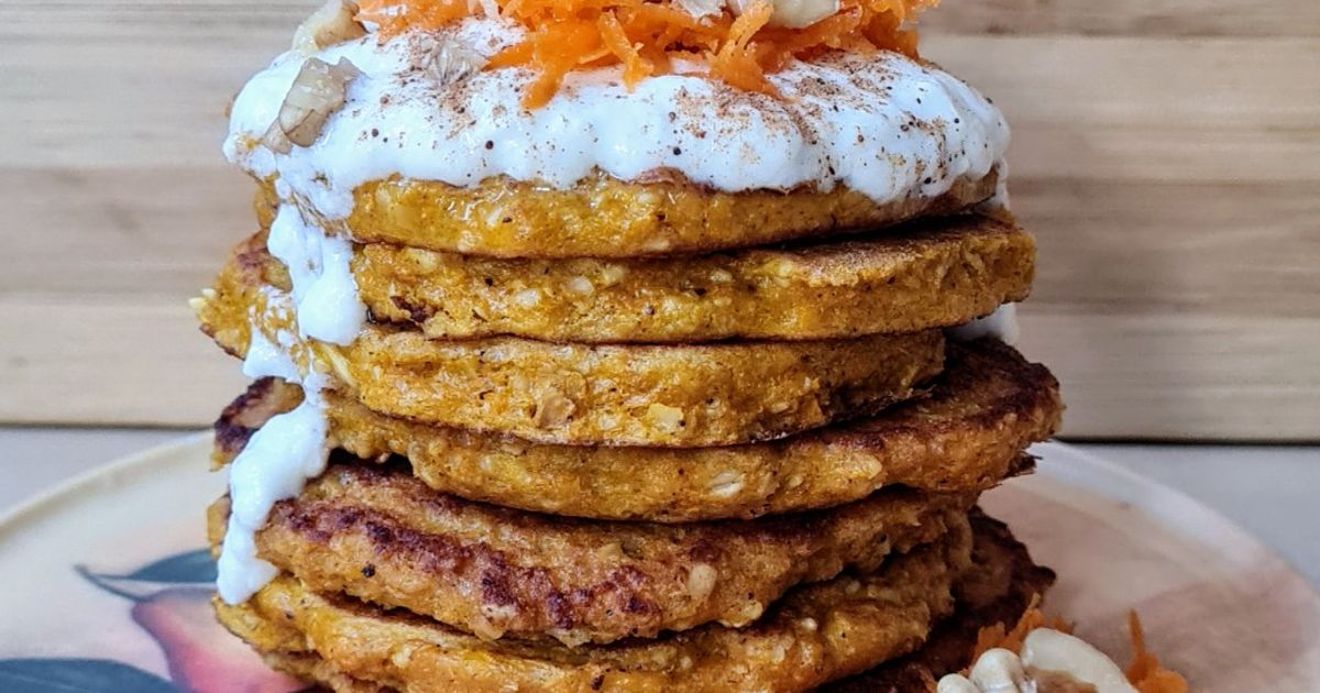 Hotcakes De Zanahoria Y Avena Sabor "Carrot Cake" En Versión Saludable ...