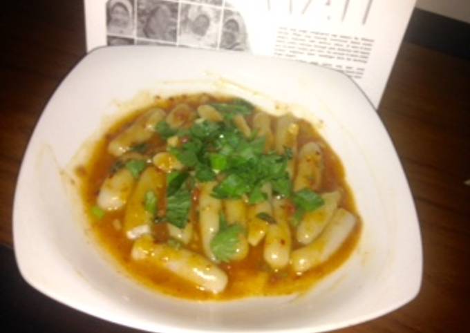 Resep Topokki (Rice cake) oleh Agnia Madihah - Cookpad