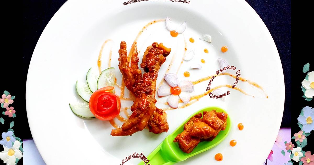 Resep 229. Seblak ceker dan tahu BANDUNG Seuhaah HOT Jeletot oleh ...