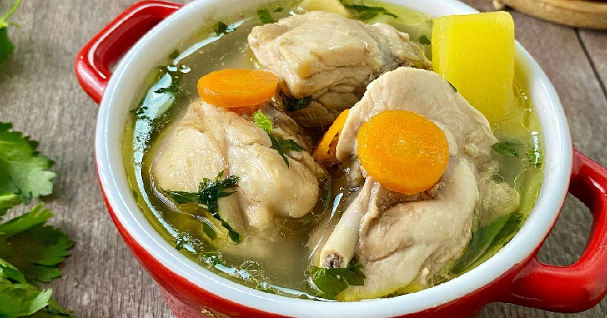 Resep Sup Ayam Jadul ala Rumahan. Super simple..! MPASI 12+ oleh Mrs ...