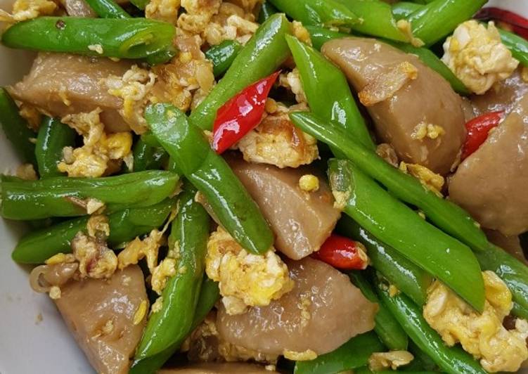 Resep Oseng Buncis Telur Bakso oleh Ledi Sanwa - Cookpad