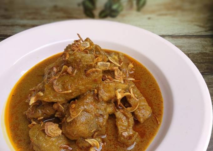 Resep Kare Daging (Pakai Bumbu Dasar Kuning) oleh Mama Rofif Najmi ...