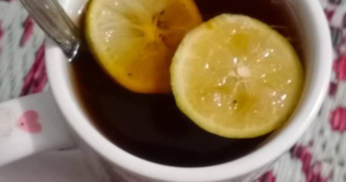 Resep Lemon tea panas peneman di kala hujan 😀 oleh Susetianingsih - Cookpad