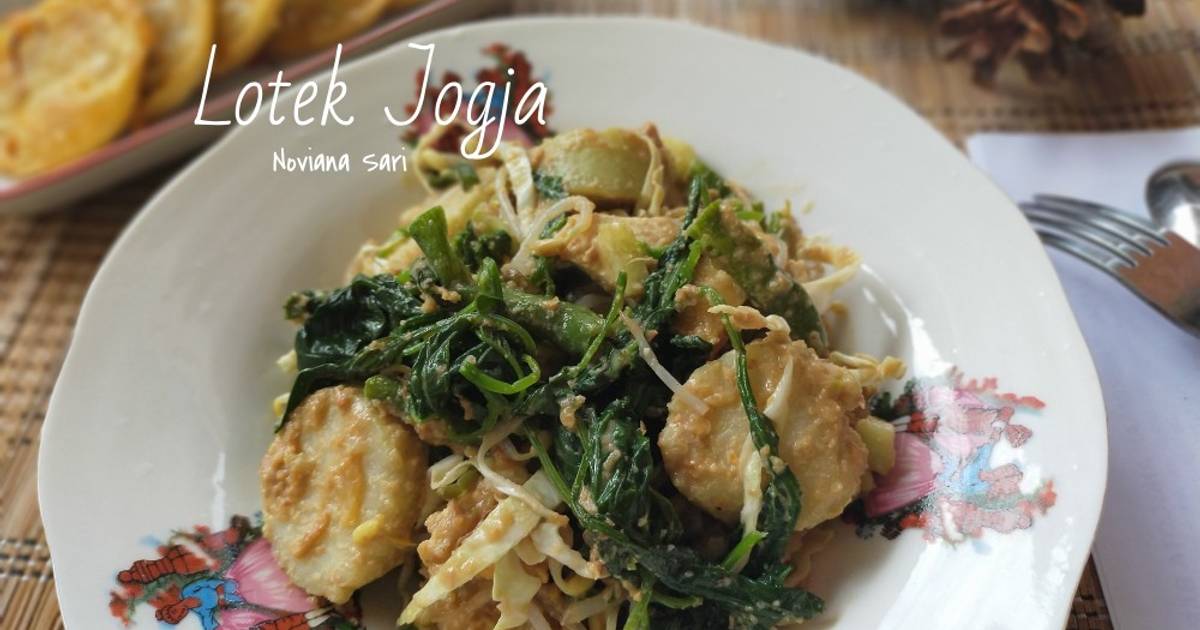 Resep Lotek Jogja (Salad Jawa) oleh Noviana Sari - Cookpad