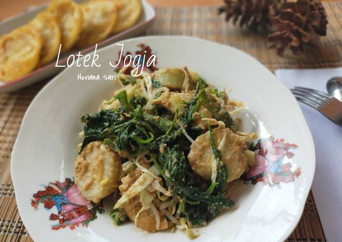Resep Lotek Jogja (Salad Jawa) oleh Noviana Sari - Cookpad