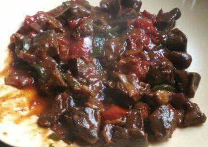 Liver stew Recipe by Alex Otieno - Cookpad