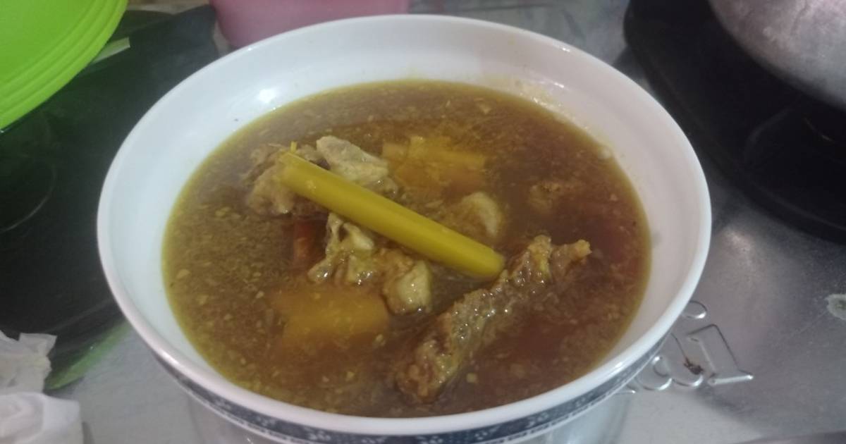 Resep Pindang iga sapi khas palembang oleh Nyayu Sandra - Cookpad