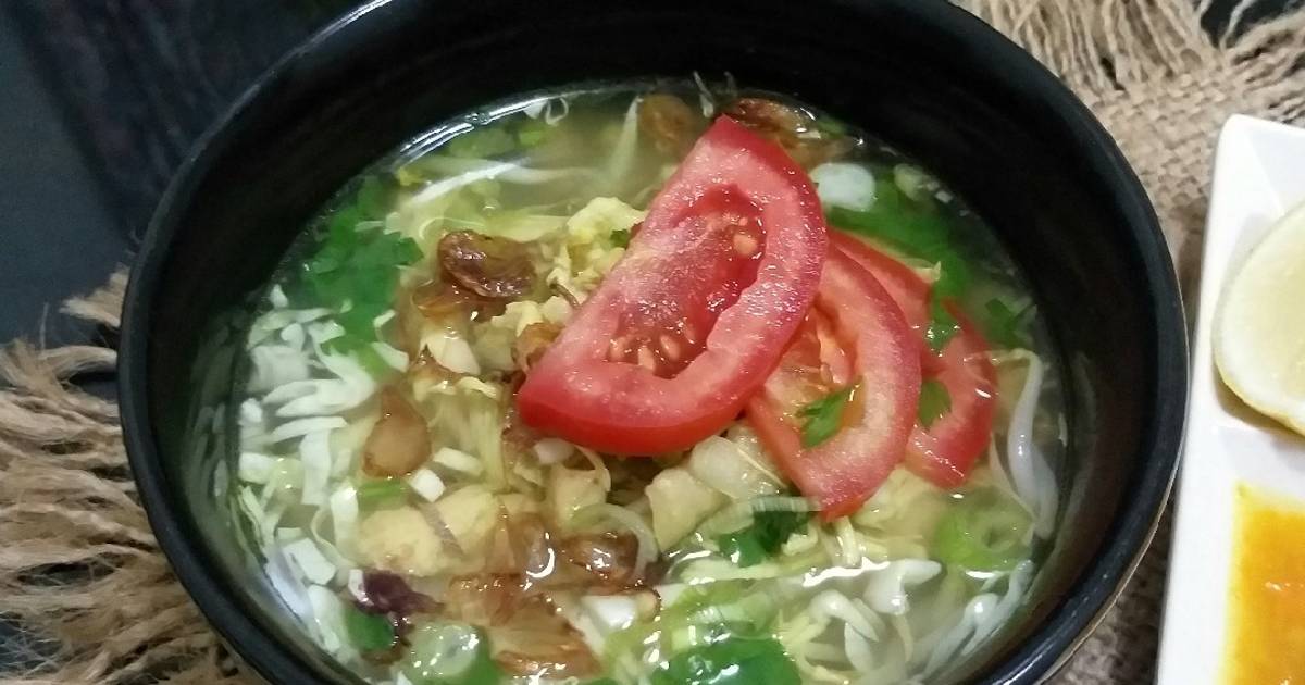 Resep Soto Ayam Simple oleh Ka Pawon by Elysnawati - Cookpad