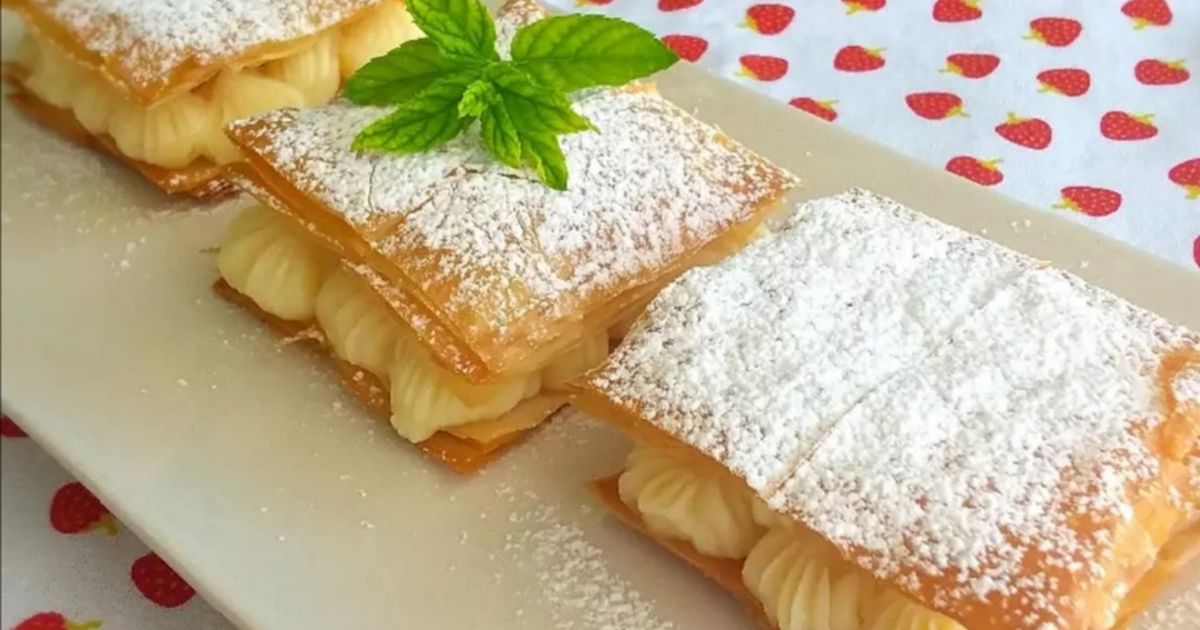 Postres con masa filo: delicias crujientes que tenés que probar