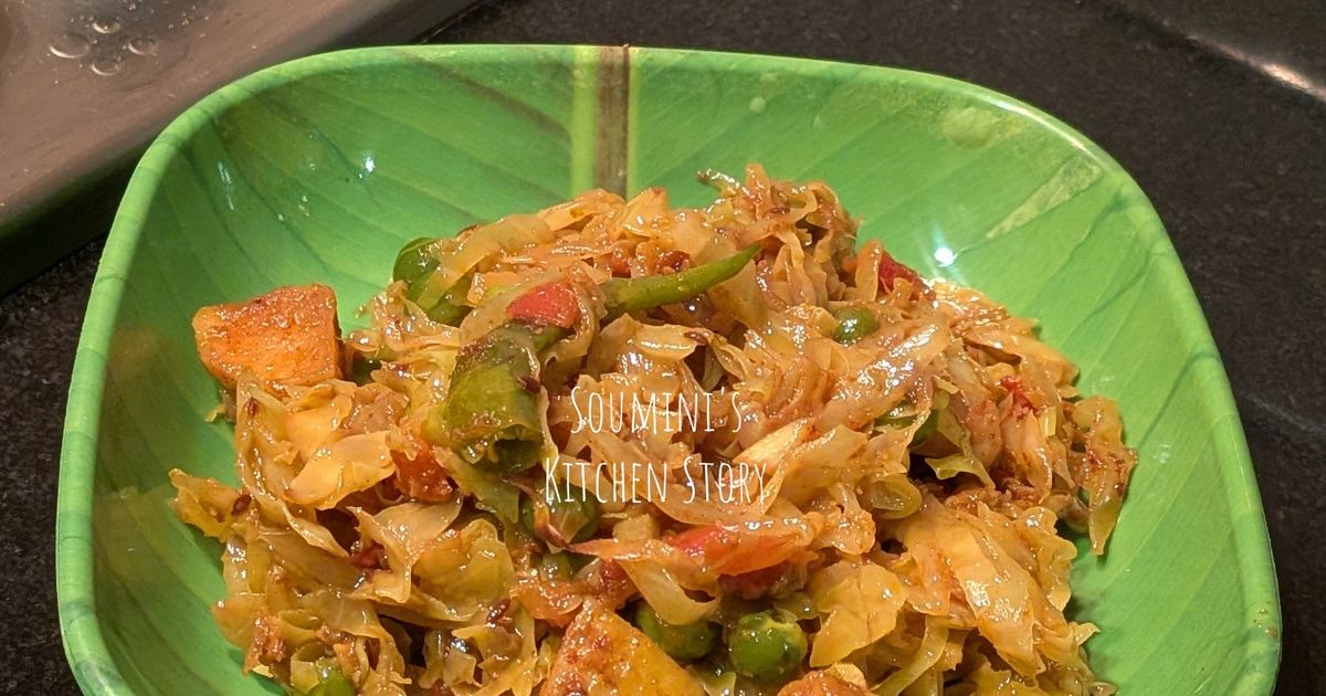 Badhakopir Ghonto Without Onion And Garlic Recipe by Soumini ...