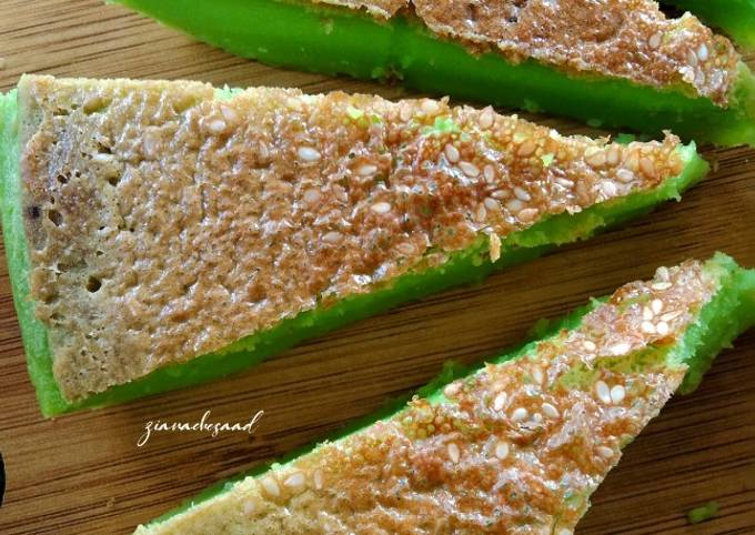 Resipi Kuih bakar pandan oleh Ziana Chesaad - Cookpad