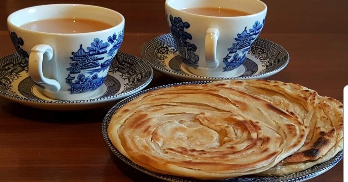 Tea With Crispy Laccha Paratha Recipe by Aisha Imran Karwa - Cookpad