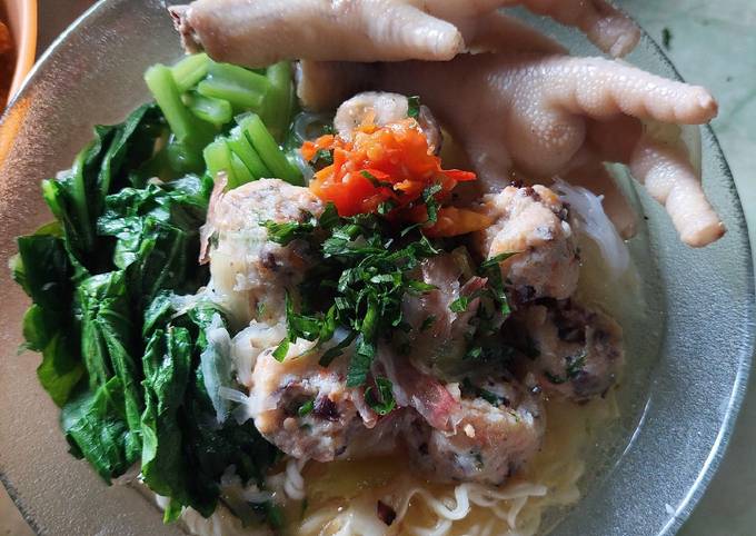Resep Bakso Ayam Ceker oleh K. - Cookpad