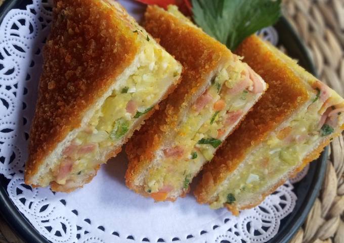 Resep Korean Bread Croquette oleh Meieka - Cookpad
