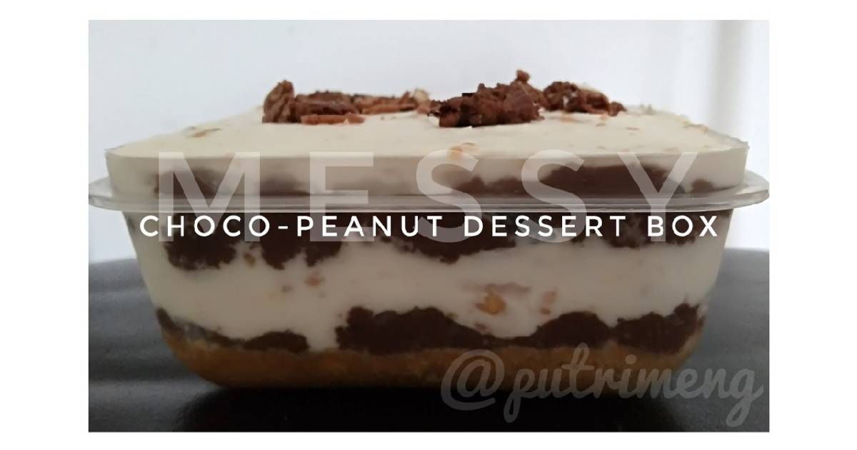 Resep Choco-peanut dessert oleh putri 'meng - Cookpad
