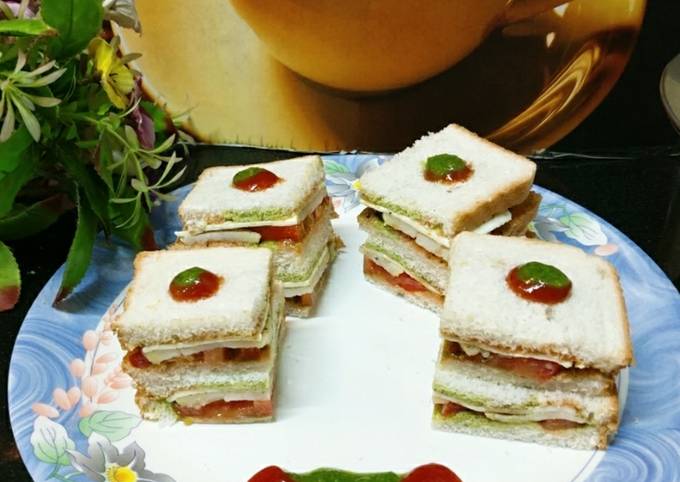 Vegetable Bombay Sandwich Recipe by Sanchita Mittal - Cookpad