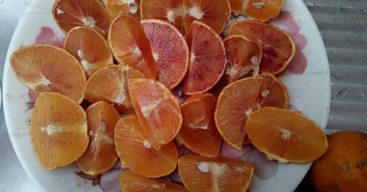 Orange Snacks Recipe by Uft - Cookpad