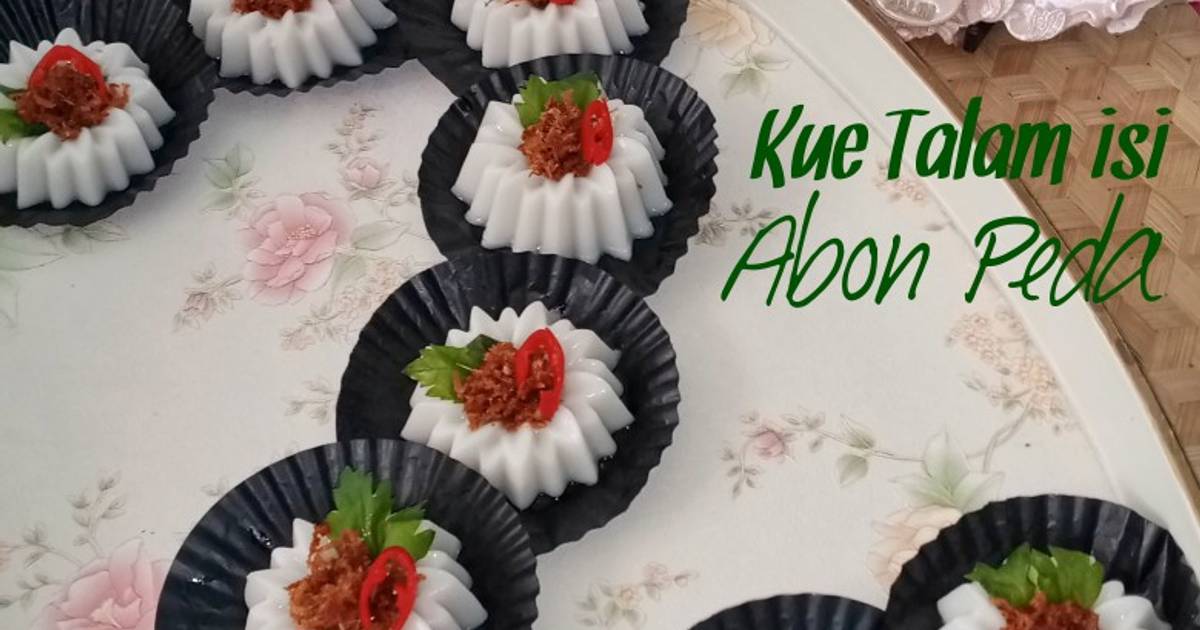 209 resep kue talam abon enak dan mudah - Cookpad