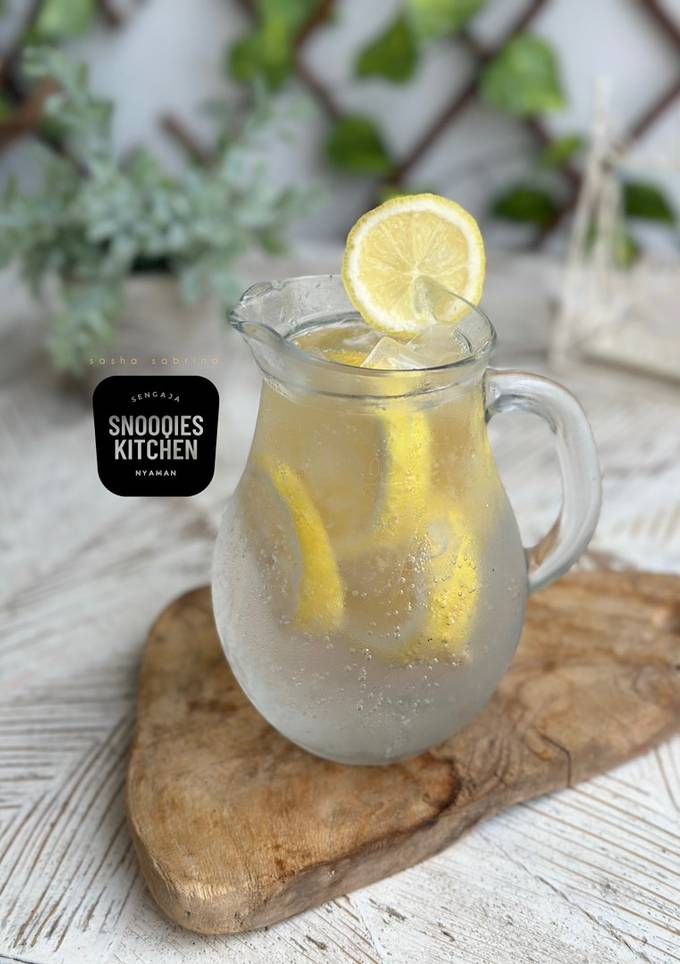 Resipi Salted Lemon Soda KETO oleh MinSha - Cookpad