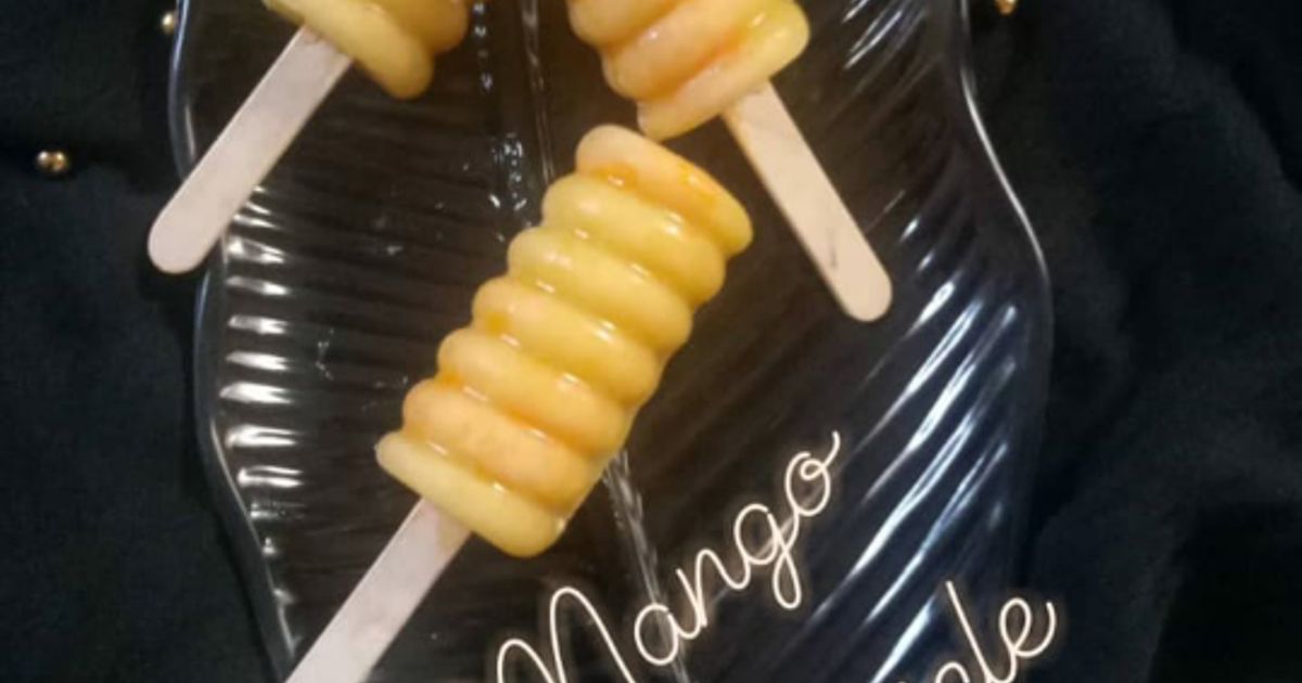 Mango Coconut Popsicle Recipe by Divya Nagrani - Cookpad