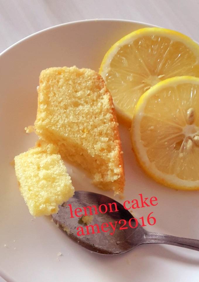 Resep Lemon cake enak dan lembut oleh amei - Cookpad