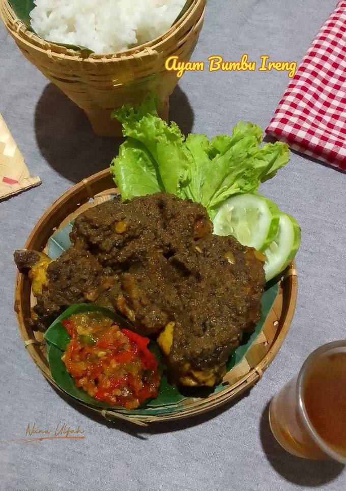 Resep Ayam Bumbu Hitam Khas Madura oleh Nunu Ulfah - Cookpad