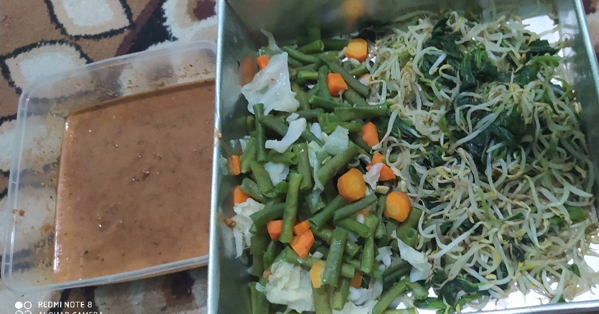 138 resep pecel wortel kol kacang panjang enak dan mudah - Cookpad