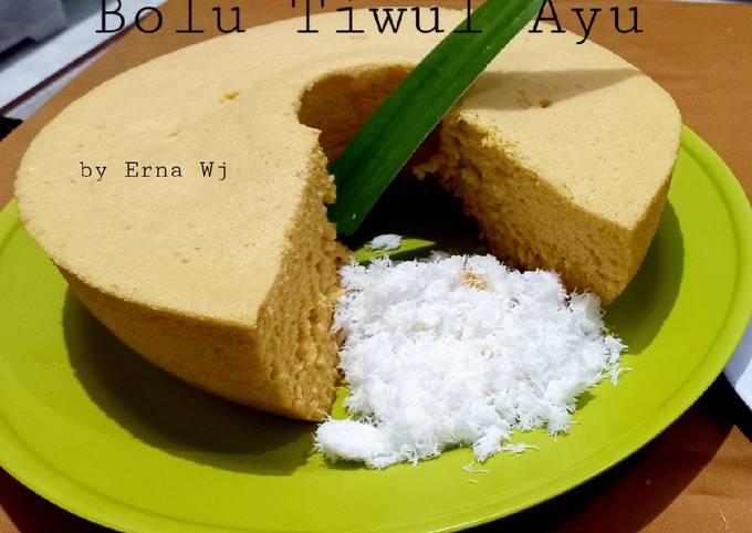 Resep Bolu tiwul ayu oleh CikGu Er - Cookpad