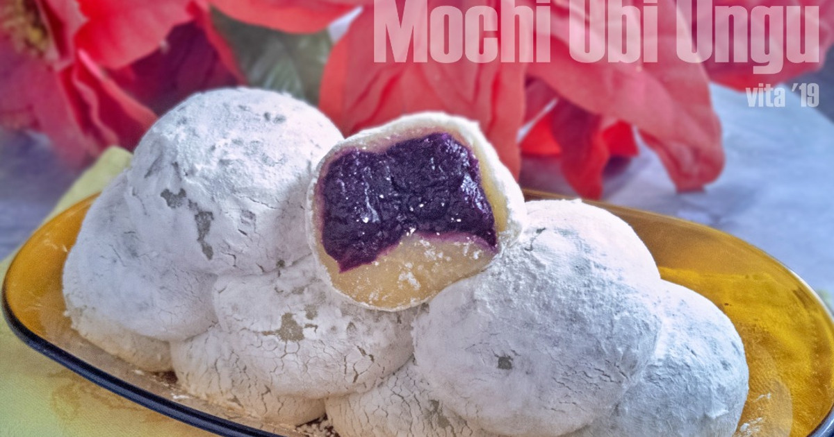 50 resep moci ubi ungu enak dan mudah - Cookpad