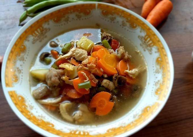 Resep Sop Ayam Sayur Sehat oleh Dapoer Nafa - Cookpad