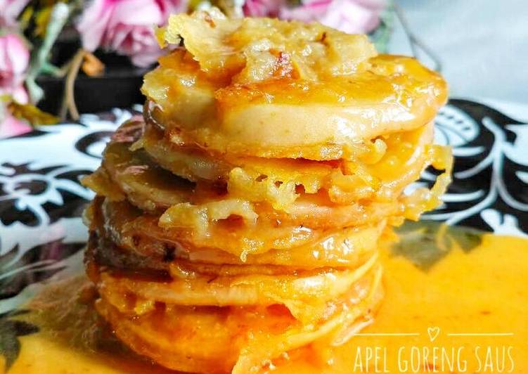 Resep Apel Goreng Saus Karamel oleh Merrissa - Cookpad