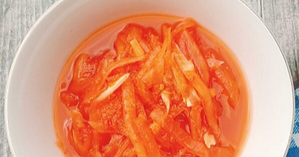 Resep Gohu Pepaya (Asinan Pepaya Khas Manado) oleh nidarudi - Cookpad