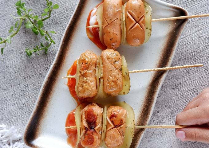 Resep Kentang Sosis Panggang oleh Silva Malexhi - Cookpad