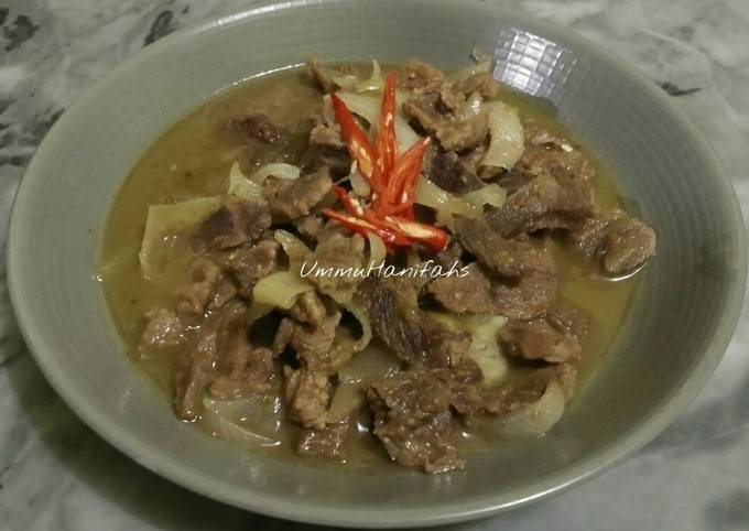 Resep Daging Sapi Gula Asem oleh Khadijah Santiana - Cookpad