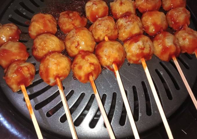 Resep Pentol bakar Anak kos 😍 oleh dyah inka wijayanti - Cookpad