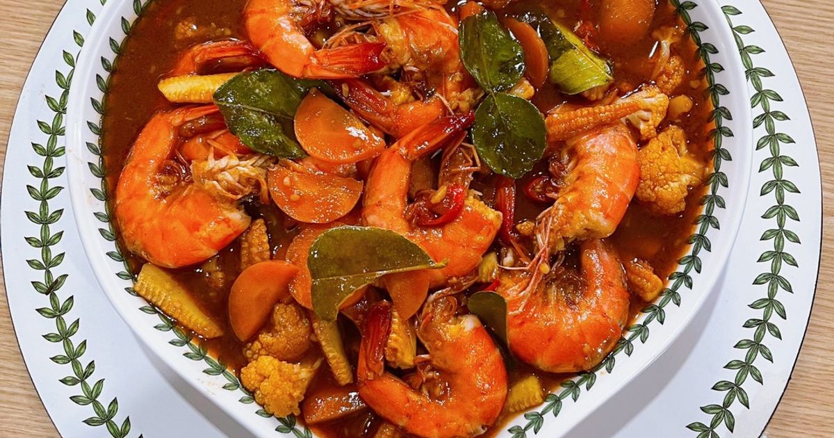 Resipi 👩‍🍳Paprik Udang 🦐 oleh Mahadiah - Cookpad