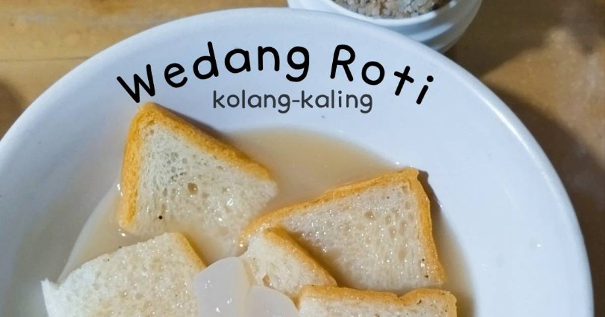 Resep Wedang Roti Kolang-kaling oleh citradeda - Cookpad