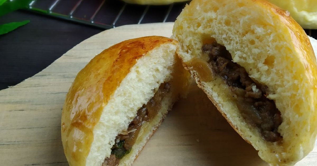 Resep Roti Isi Daging Sapi Cincang oleh Lara Khodijah - Cookpad