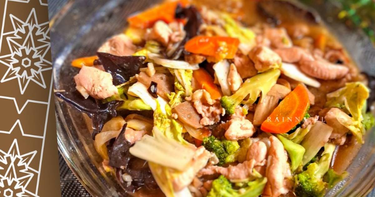 Resep Cap Cay Kuah oleh Rainna El - Cookpad