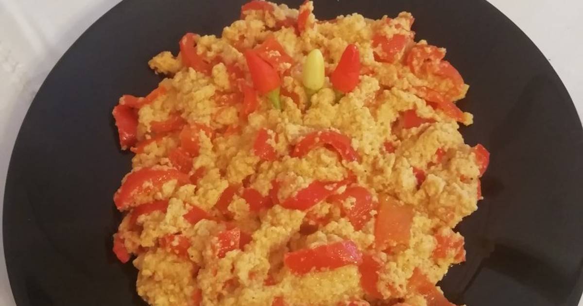 Στραπατσάδα συνταγή από τον/την Chef Sherif - Cookpad