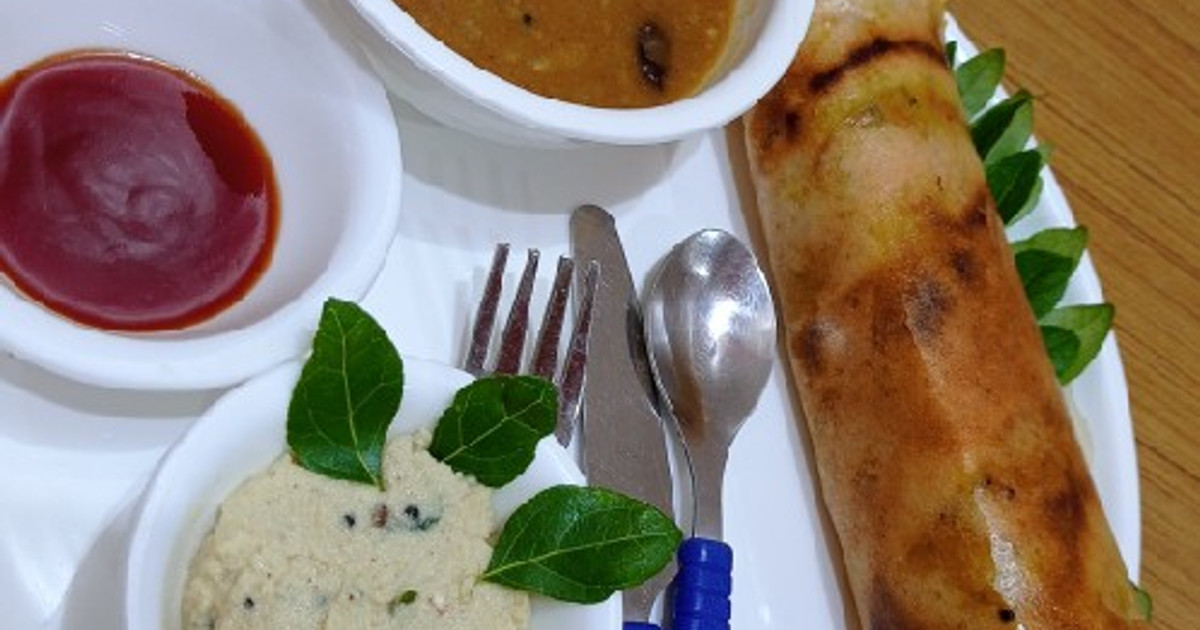 Masala Dosa Recipe by Renu Ahuja - Cookpad