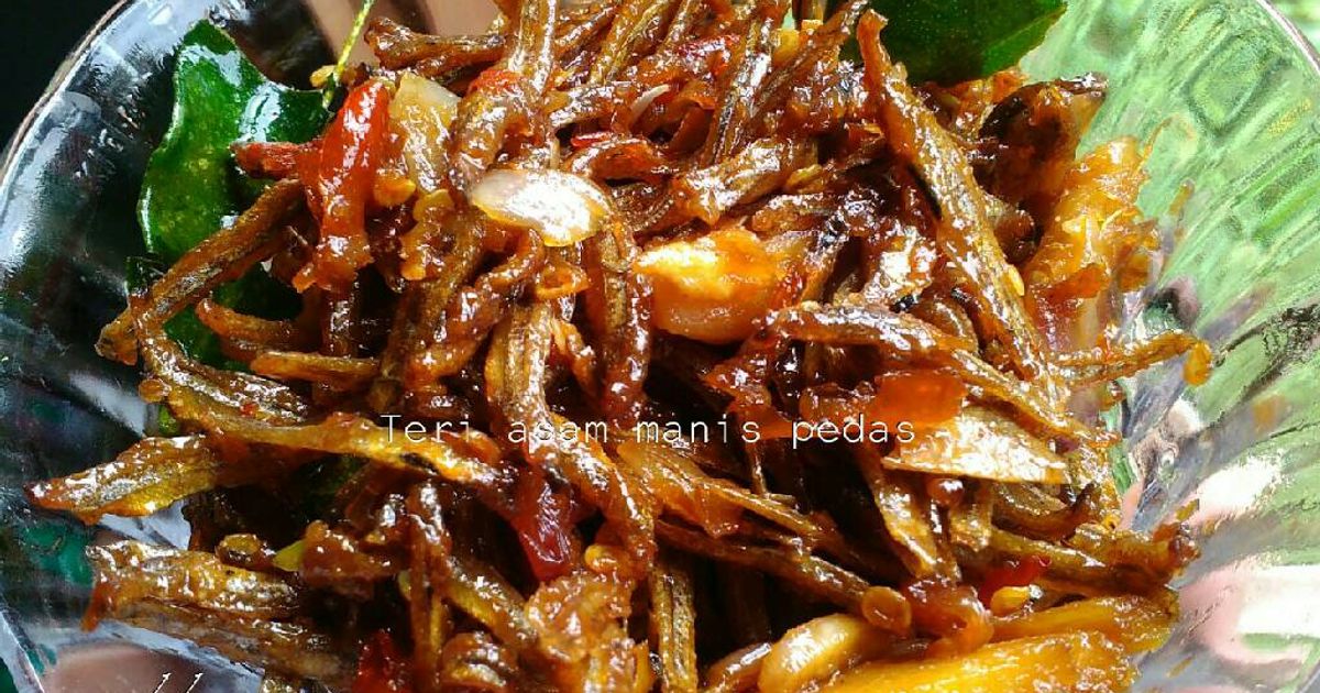 Resep teri asam manis rumahan enak dan mudah - Cookpad