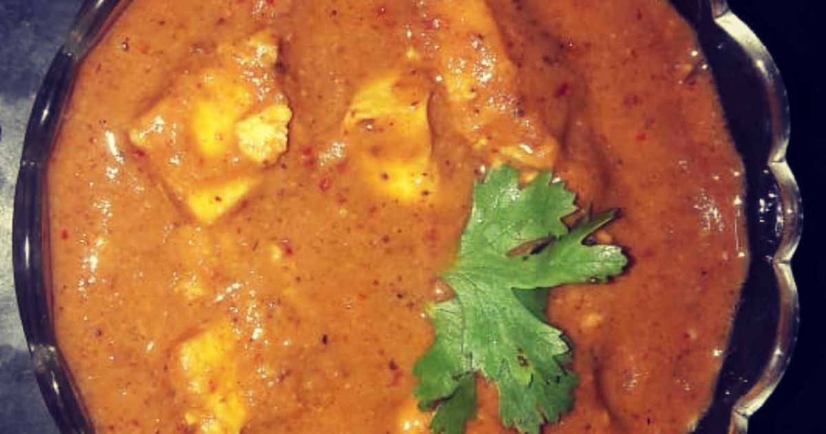 Panner In Red Gravy Recipe by Priya Daryani - Cookpad