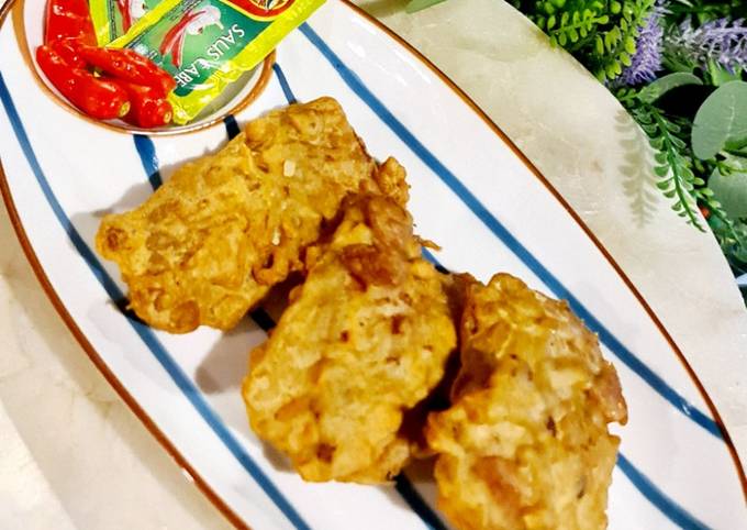Resep TEMPE GIMBAL SOSIS😋🤩 oleh NingSaras - Cookpad