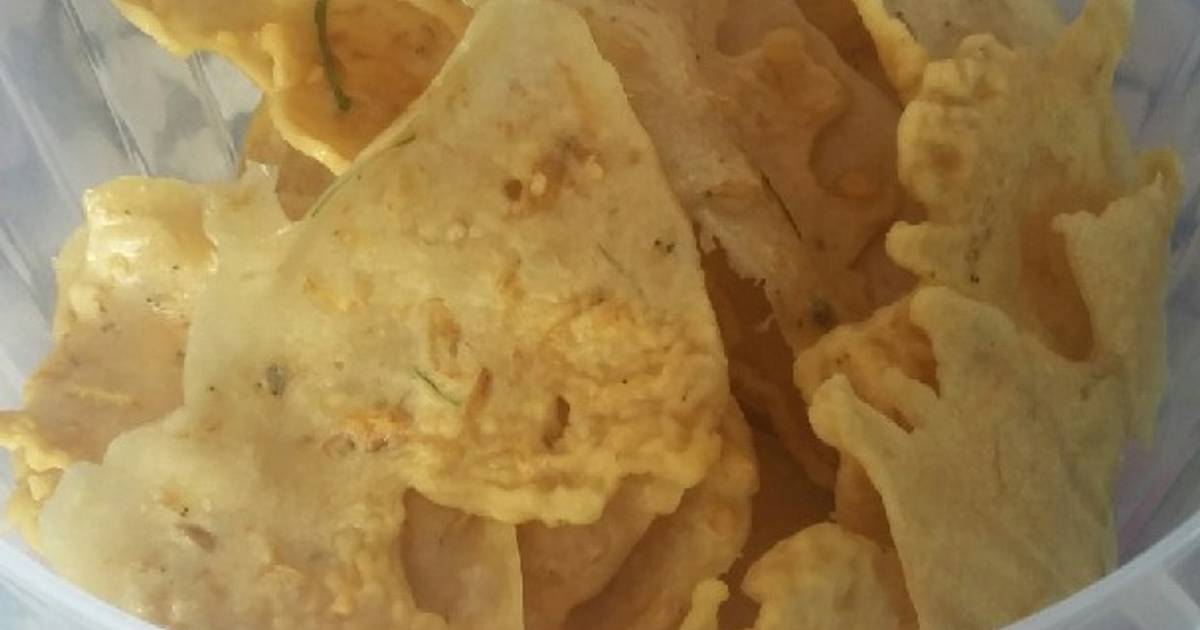 Resep Peyek/tumpi teri medan oleh Ummi ASQALANI - Cookpad