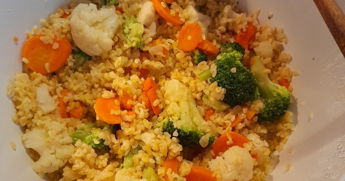 Zöldséges Bulgur | Andrea Kálóczy receptje - Cookpad receptek