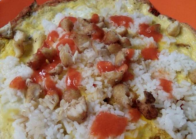 Resep Omelet Nasi Ayam oleh Aprillia Dewi Suciati - Cookpad