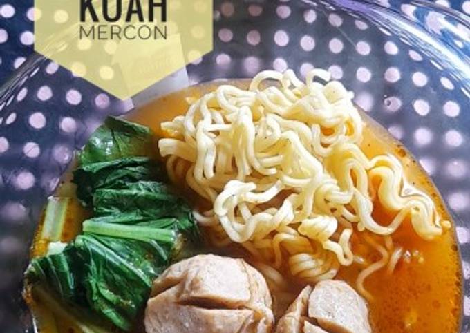 Resep Baso kuah mercon oleh Fadma - Cookpad