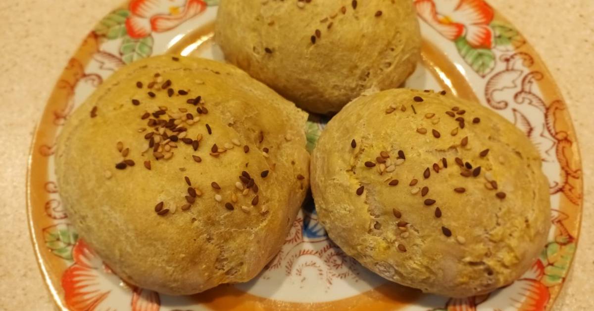 طرز تهیه نان با مغزی جزغاله و پوره سیب زمینی ساده و خوشمزه توسط مریم مشاور سلامت و درمانگر با