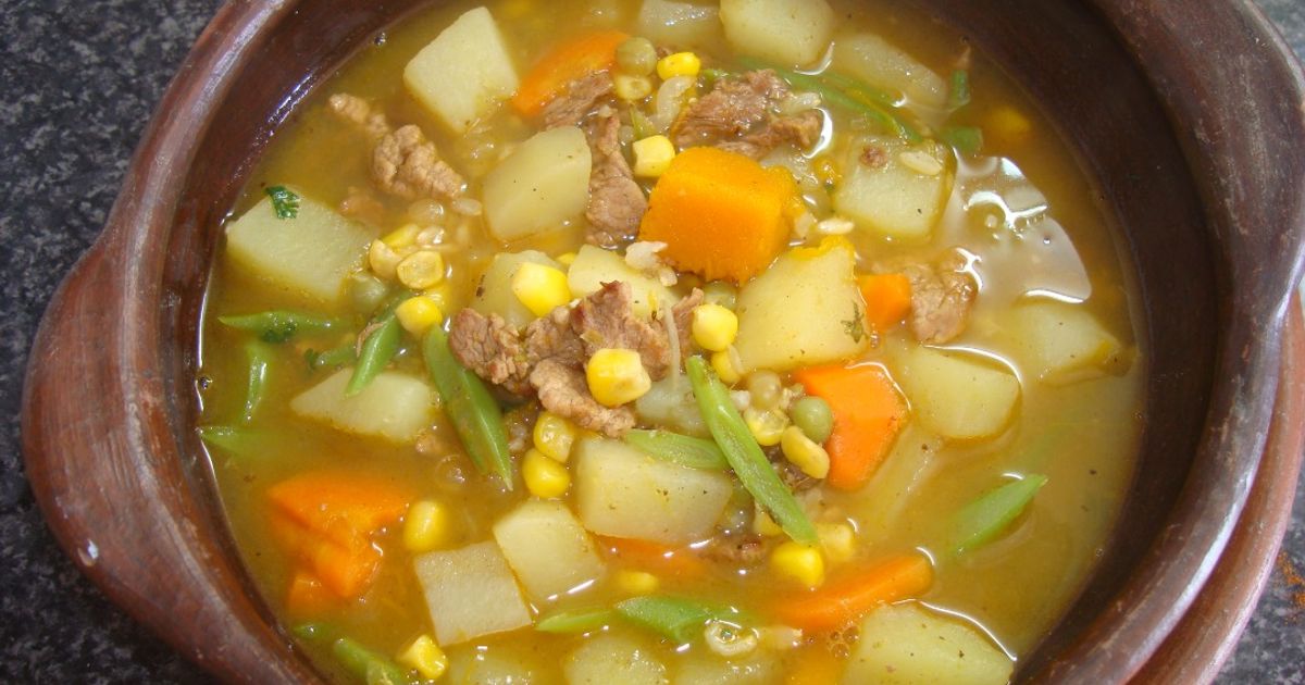 Carbonada, Chilean Beef Soup. Jon Style Recipe By Jon Michelena